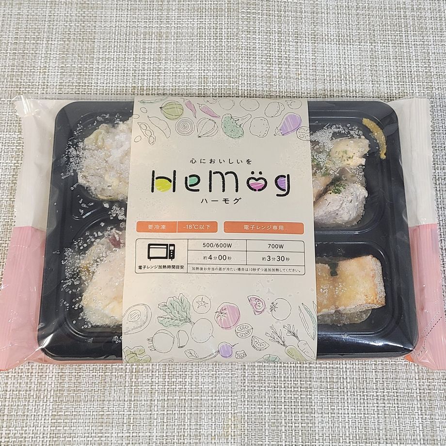 HeMog（ハーモグ）「赤魚のアサリソース」を食べました - こせたん宅配弁当